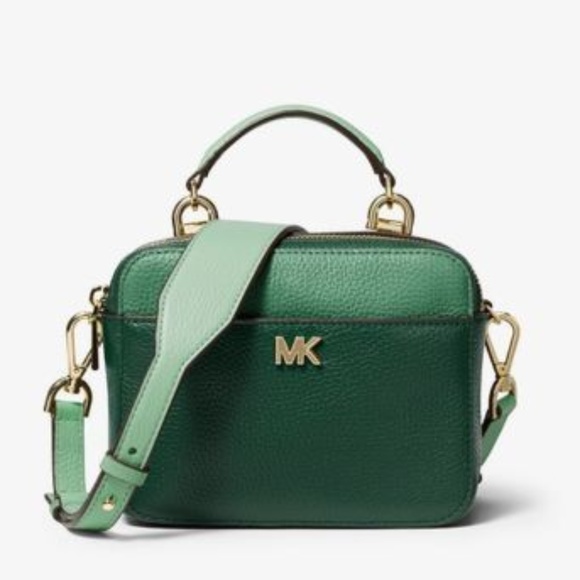 Michael Kors | Bags | Michael Kors Mott Mini Colorblock Pebbled Leather ...